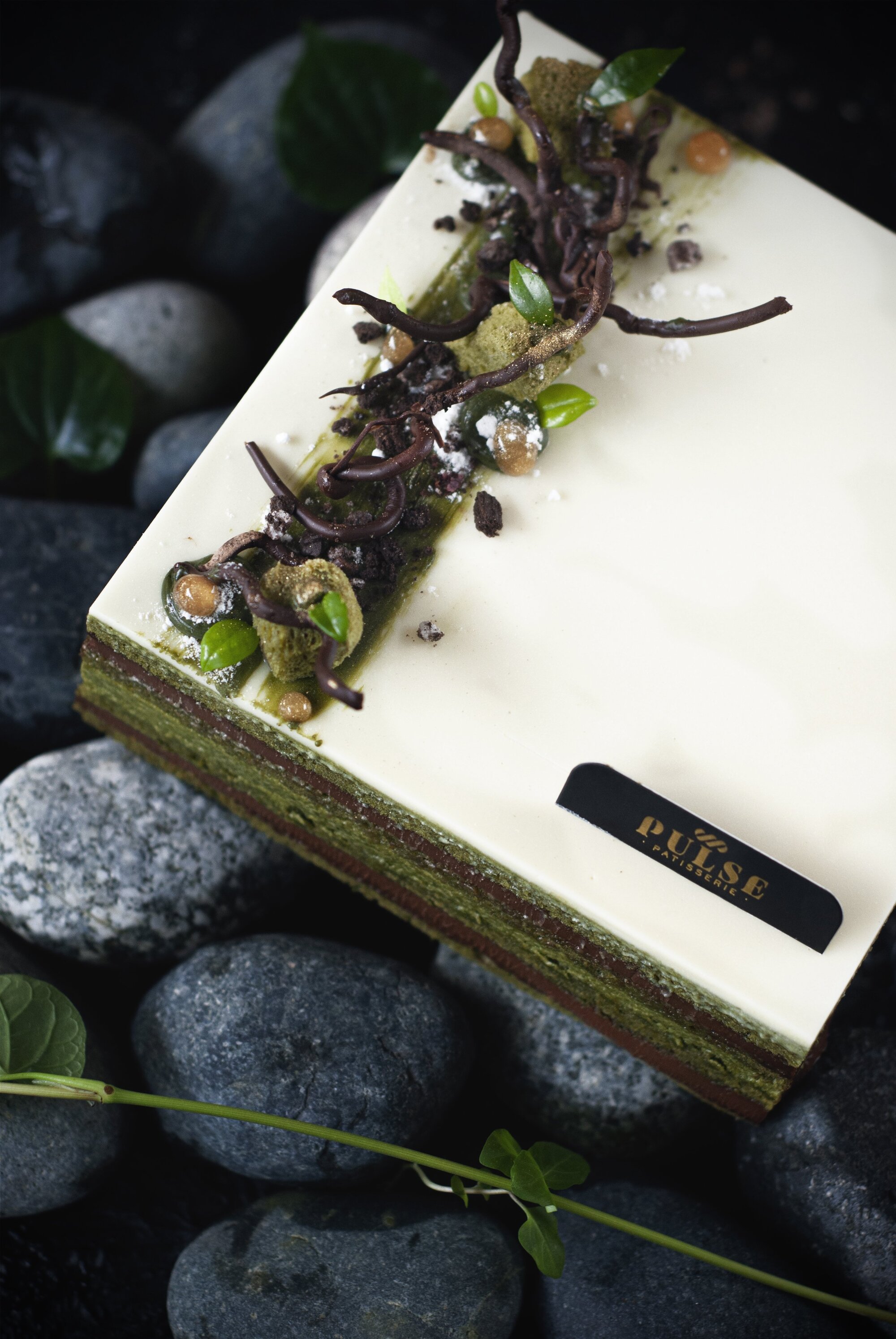 [ANNIVERSARY CAKE] MIDORI-Green Tea Opera Cake