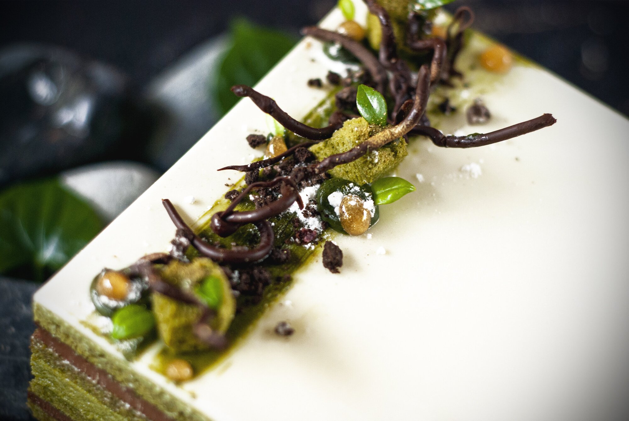 [ANNIVERSARY CAKE] MIDORI-Green Tea Opera Cake